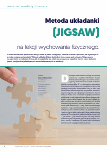 Metoda układanki JIGSAW na lekcji wychowania fizycznego | Warsztat ...